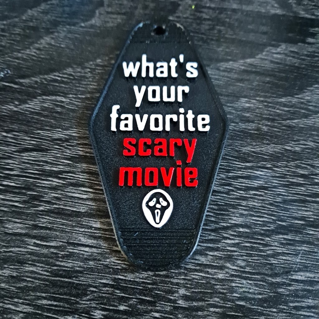 🎬 Scream Keychains・Free 3D File for ・Cults