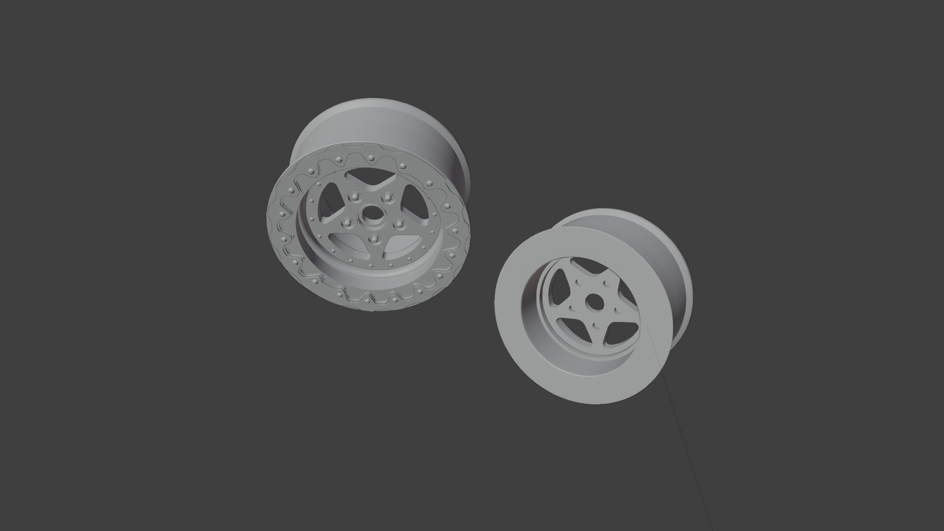 👽 DRAG RIMS・ STL File for ・Cults