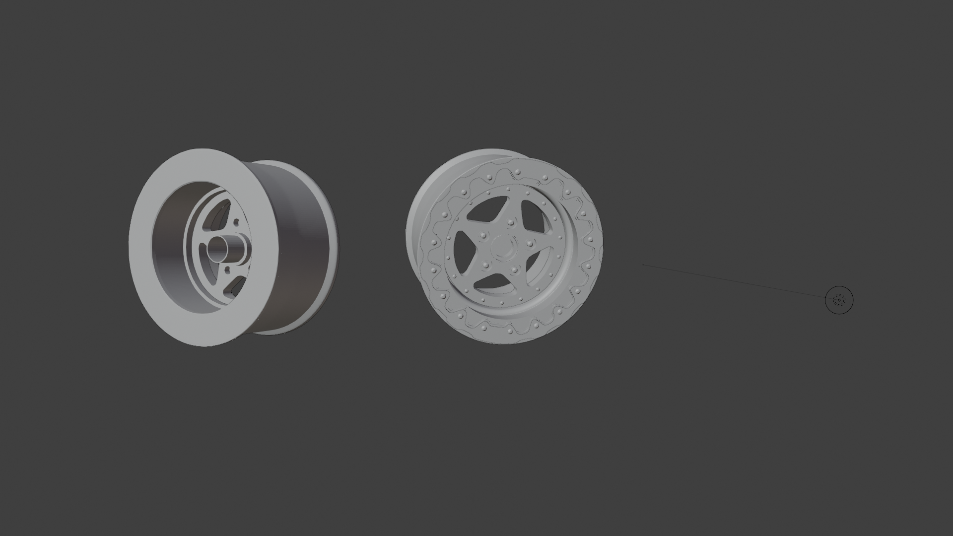 👽 DRAG RIMS・ STL File for ・Cults