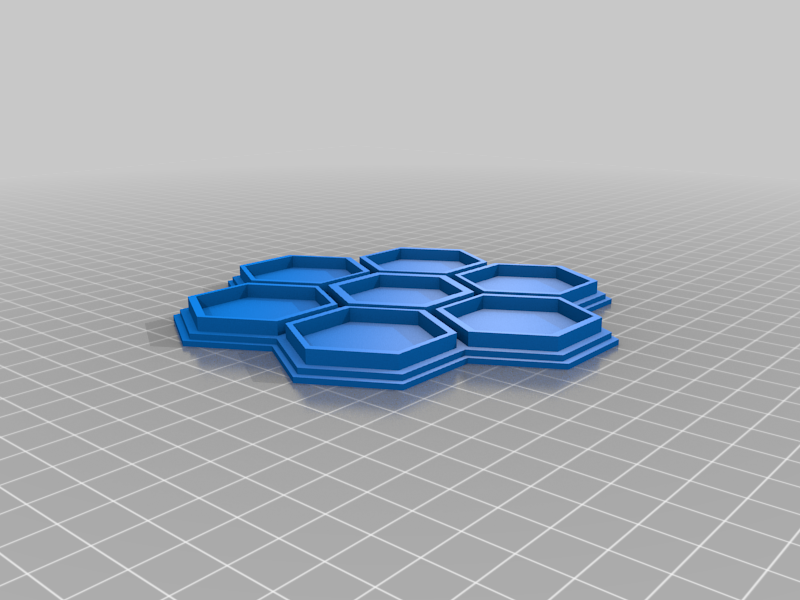 Free STL file My CustomizeHExContainerd 7 Hex Container for Small Parts ...
