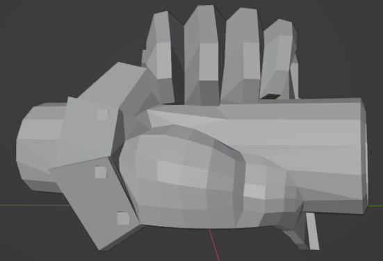 Armoured orc hand 1・Free STL File for ・Cults