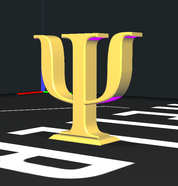 🎨 PSI Emblem・ STL File for ・Cults