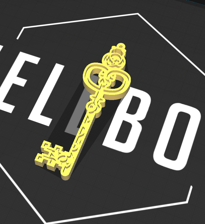 STL file MASONIC TREASURER'S JEWEL - KEY 🔑 ・Template to download and 3D ...