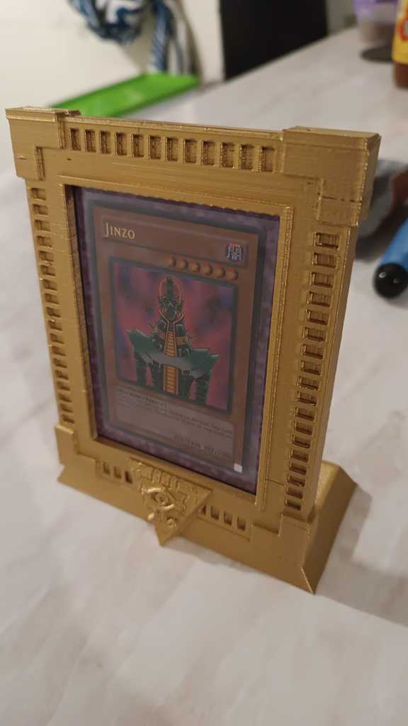 🔝 Yu-Gi-Oh Top Loader Card Frame・Free 3D File for ・Cults