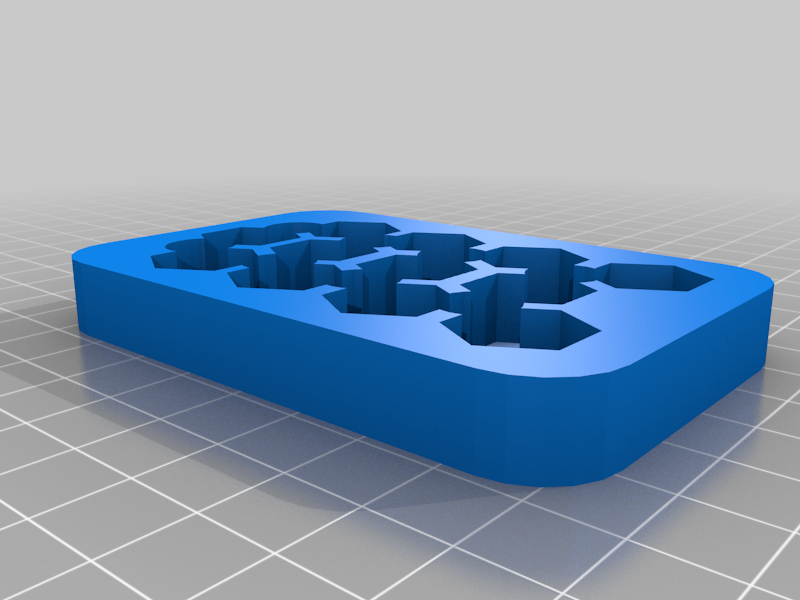 🎲 Saboteur Board Game simple insert・Free 3D File for ・Cults