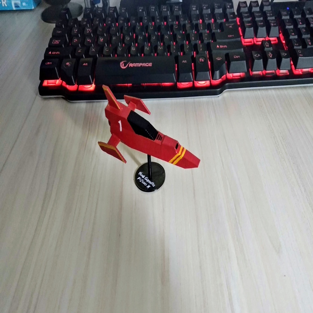 Free 3D file F-Zero X_Red Gazelle 🏎️ ・3D printing idea to download・Cults