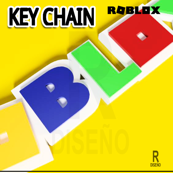 STL file Roblox keychain 🗝️ ・Template to download and 3D print・Cults