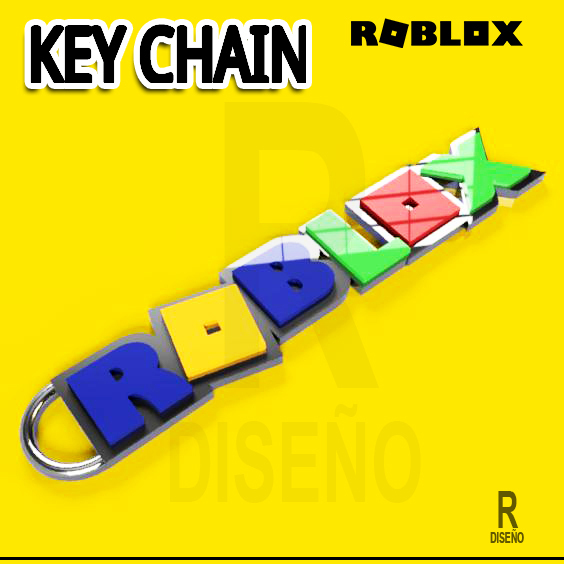 STL file Roblox keychain 🗝️ ・Template to download and 3D print・Cults