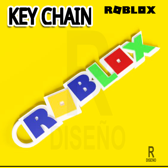 STL file Roblox keychain 🗝️ ・Template to download and 3D print・Cults