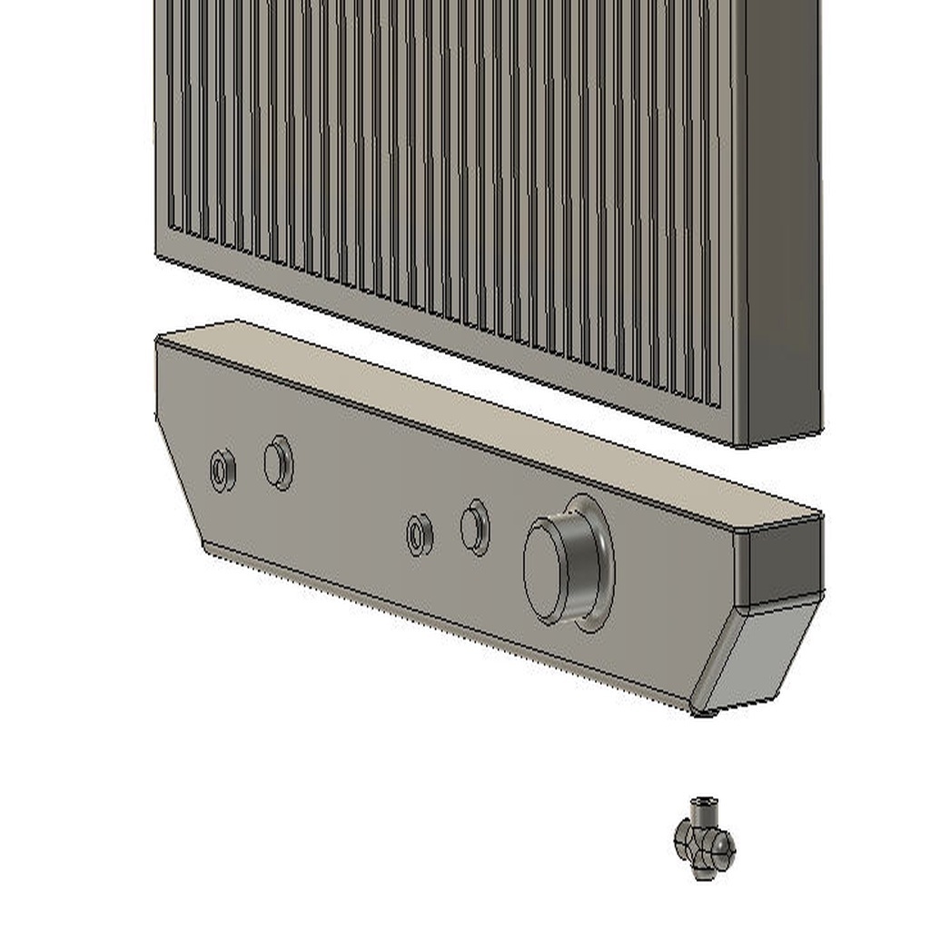 STL file Toyota 22RE (7/8) / Radiator add-on 🚗 ・3D print design to ...