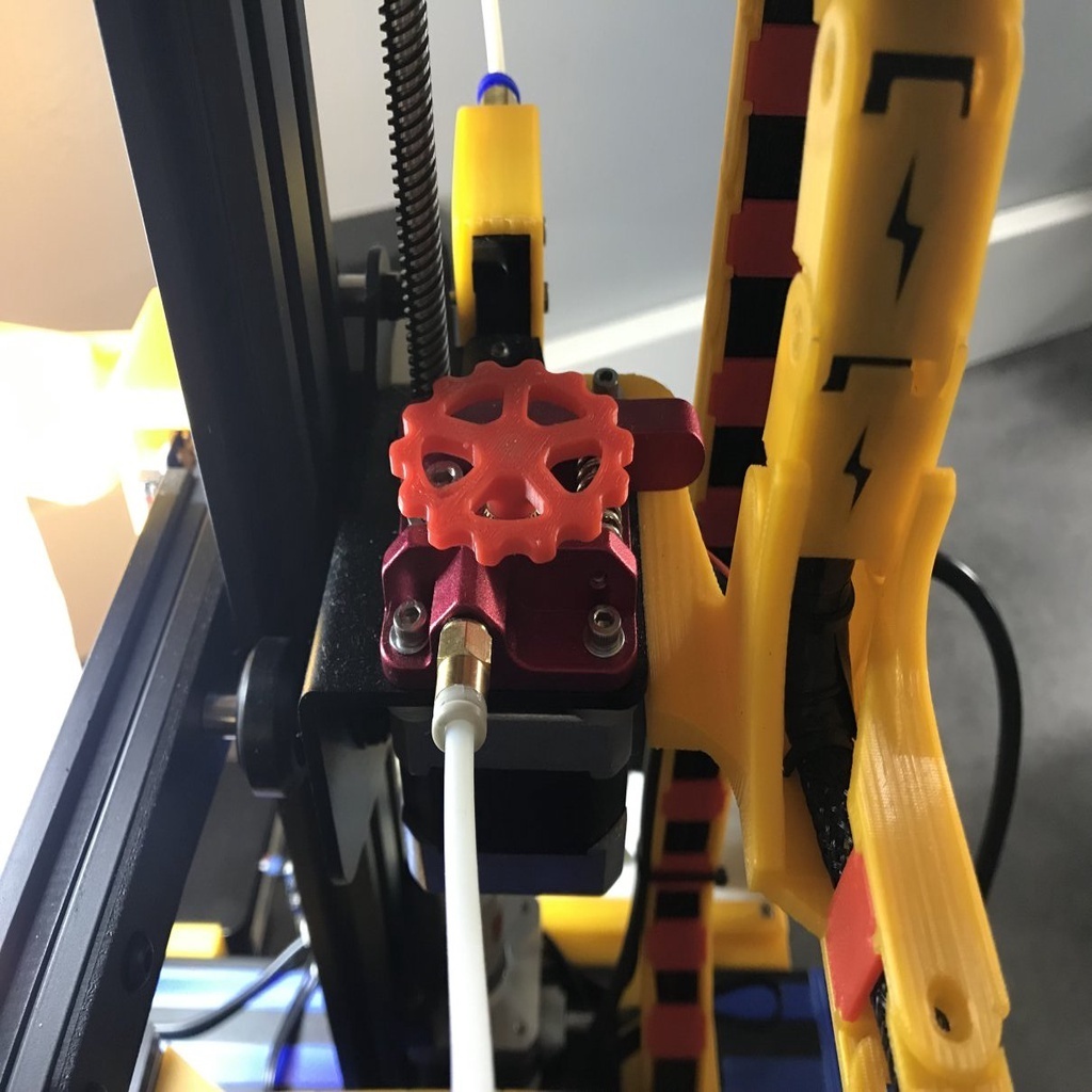 🔌 Vertical Cable Chain for Geeetech A10・Free 3D File for ・Cults