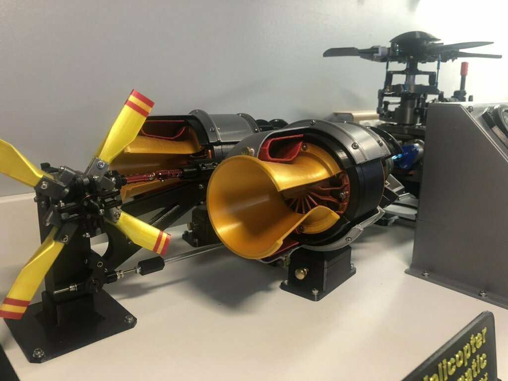Free 3D file Helicopter Kinematic 🚁 ・3D printer design to download・Cults