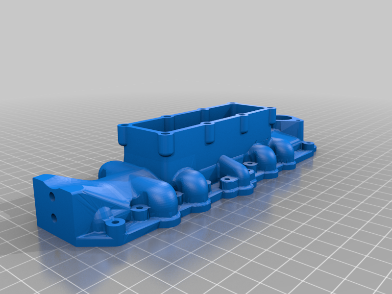 Free STL file Ford FlatHead V8 (10/14) / Intake Manifold remix 🚙 ・3D ...