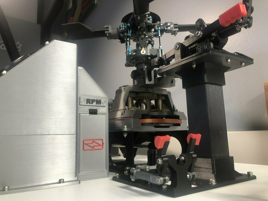 Free 3D file Helicopter Kinematic 🚁 ・3D printer design to download・Cults