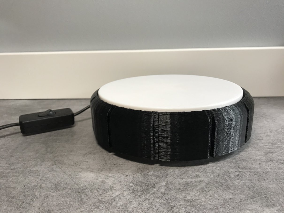 3D printing Plateau tournant moteurisé / Motorized turntable・Cults