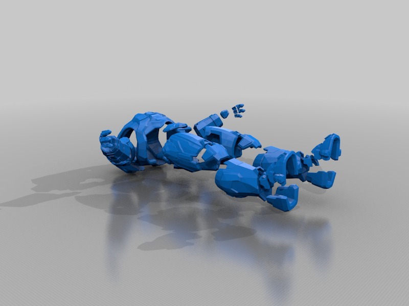 😇 Halo 5 Noble Armor・ STL File for 3D printing・Cults