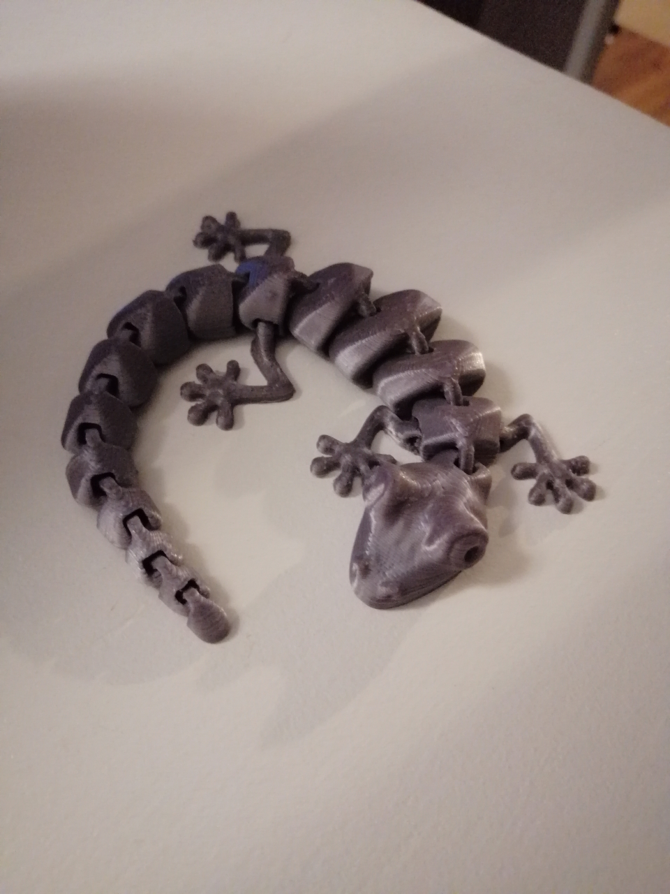 3D printing Articulated Lizard v2・Cults