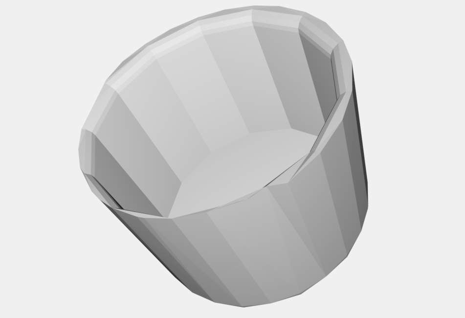 🍾 Cup (WITHOUT HANDLE)・Free STL File for ・Cults