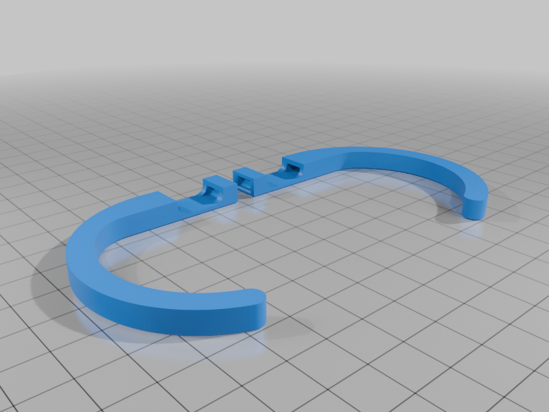 👂 Large ear hooks for glasses・Free 3D File for ・Cults