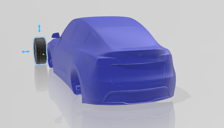 👽 TESLA MODEL Y 3D STL FULL BODY・ 3D File for ・Cults