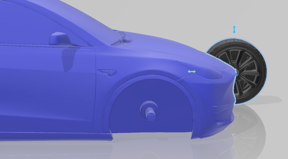 👽 TESLA MODEL Y 3D STL FULL BODY・ 3D File for ・Cults