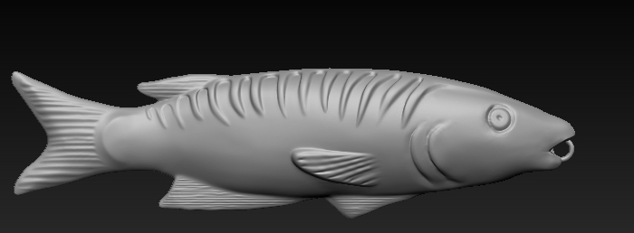 STL file Fish Christmas ornament 🐠 ・3D printer design to download・Cults