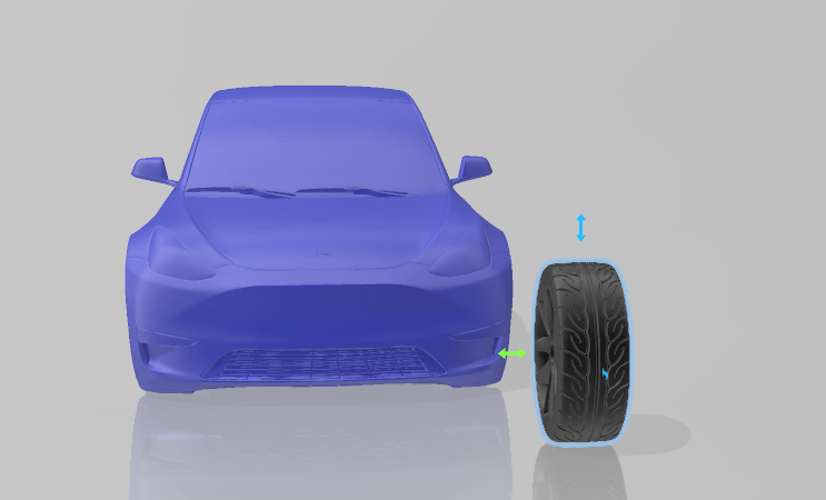 👽 TESLA MODEL Y 3D STL FULL BODY・ 3D File for ・Cults