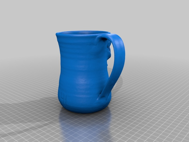 Free 3D file Ugly Mug 41 ☕ ・3D printable design to download・Cults