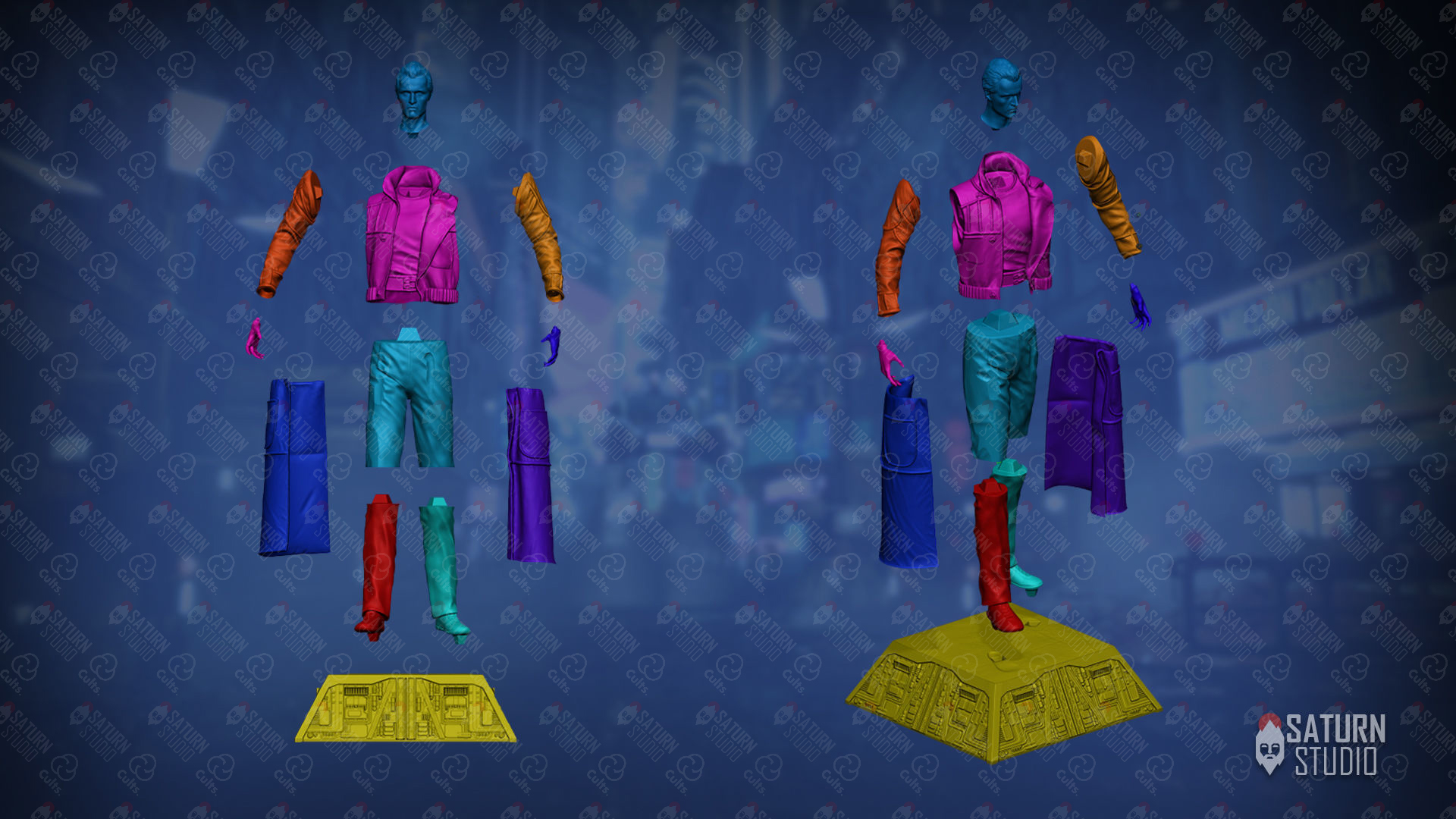 STL file Roy Batty Blade Runner 3d print model 🗿 ・3D printable model to ...