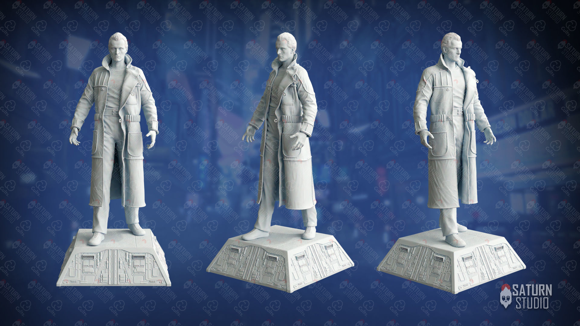 STL file Roy Batty Blade Runner 3d print model 🗿 ・3D printable model to ...