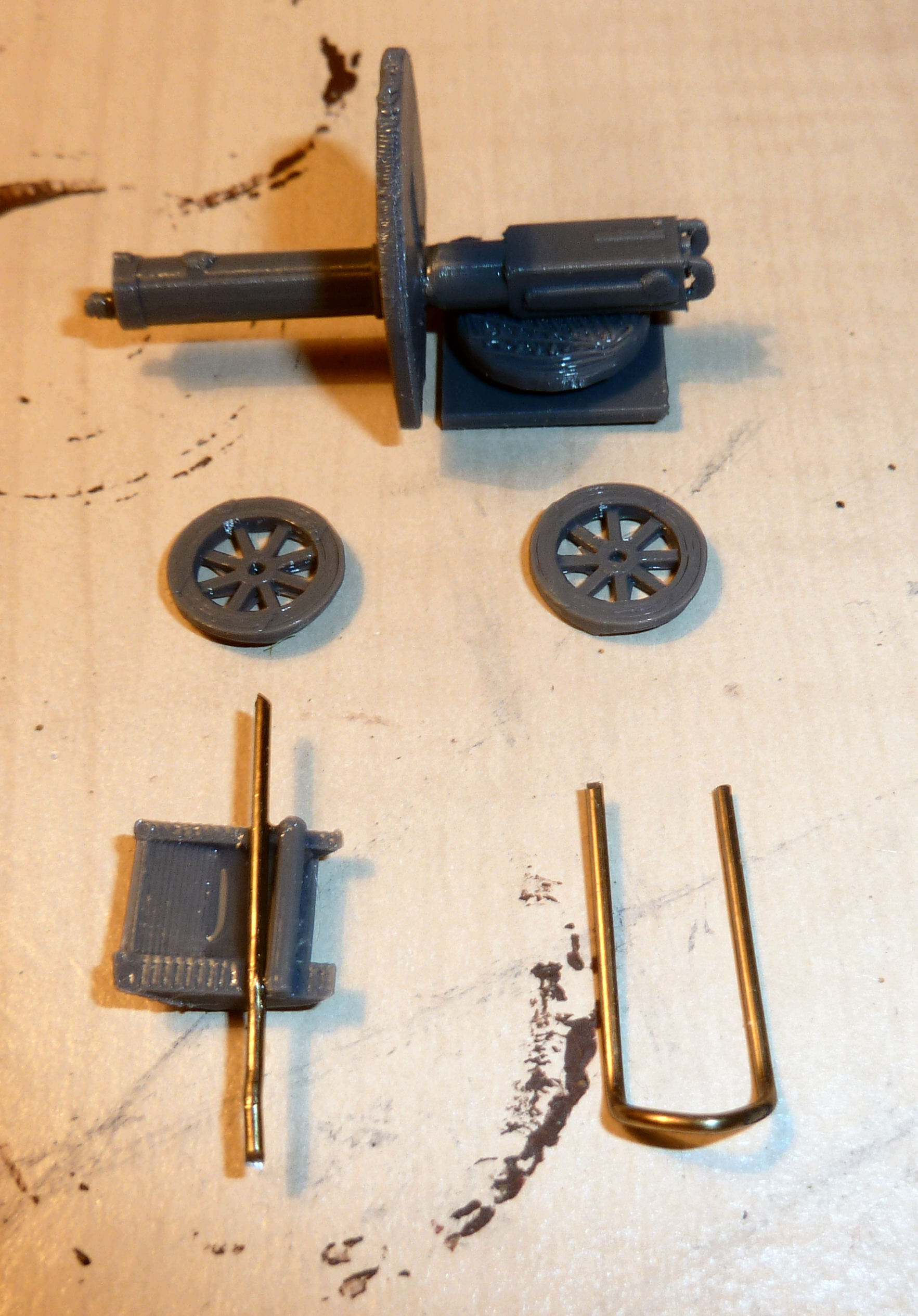 🔫 Russian Maxim 1942 WW2 for 1/32・Free 3D File for ・Cults