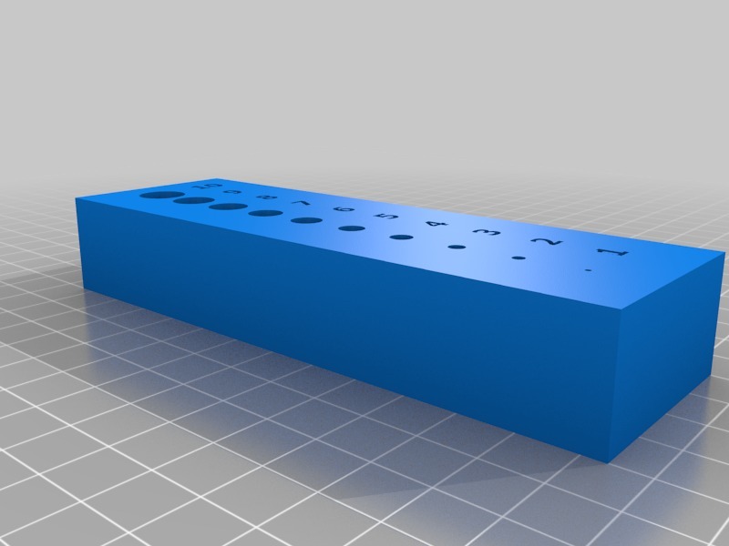 Free 3D file drill holder 1-10mm and 1-13mm 🧞‍♂️ ・Design to download ...