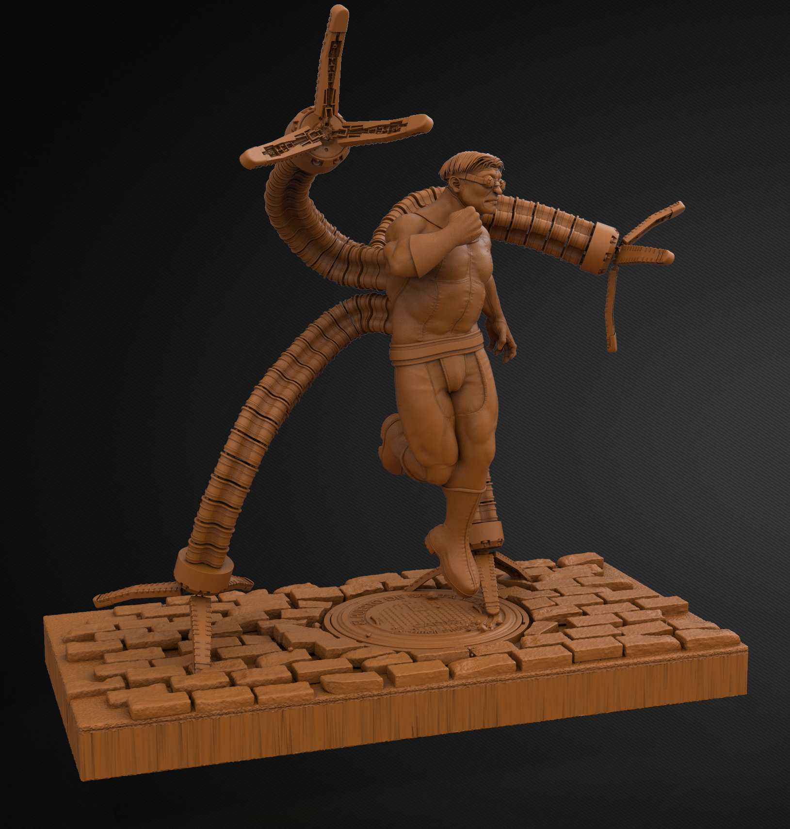 🩺 Doctor Octopus・Free 3D File for ・Cults