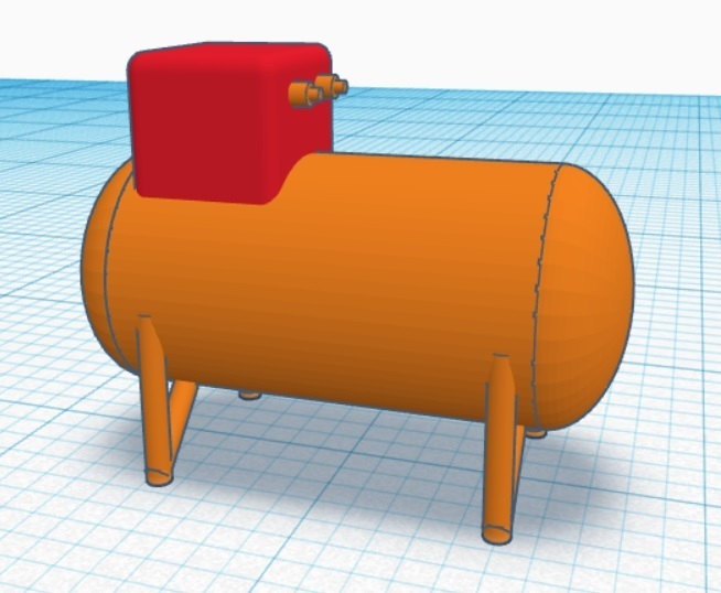 Fichier STL Compresseur de garage 👽 ・Design pour imprimante 3D à ...