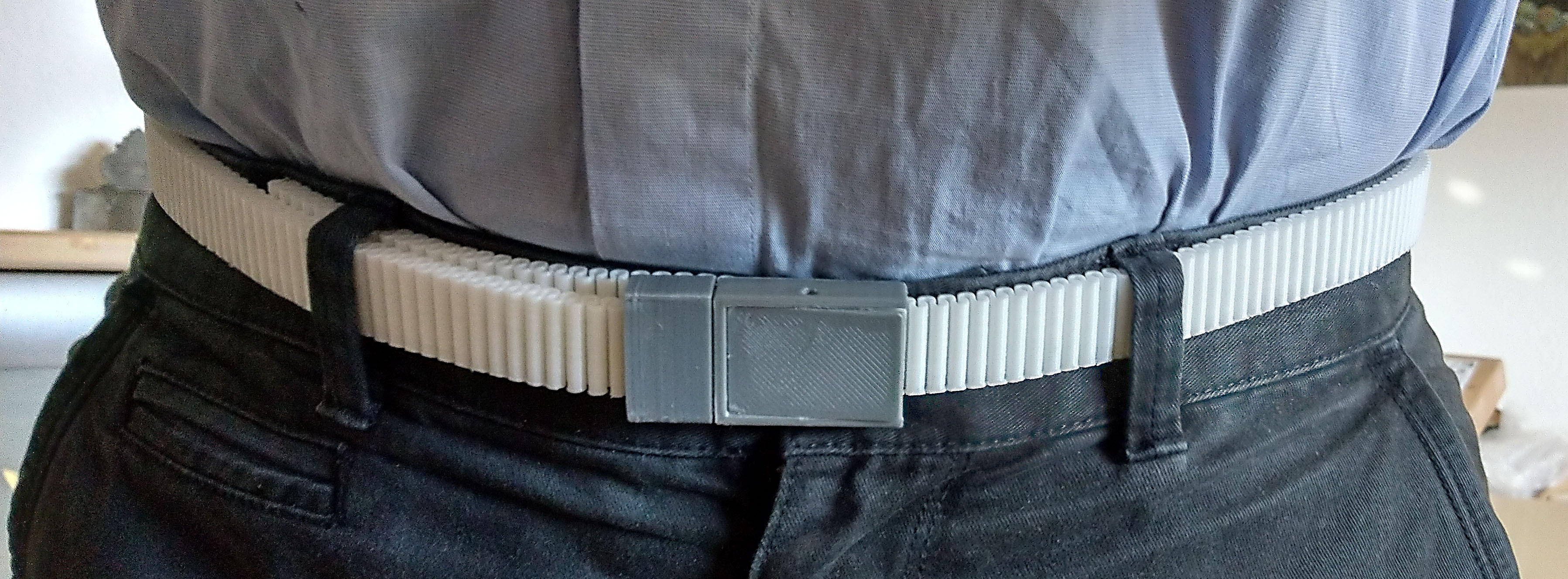 3D printed Stretch belt, wearable belt, waist belt・Cults