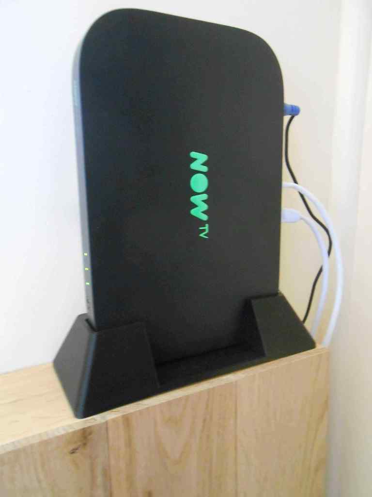Free STL file Now TV Broadband Router hub stand (Model Sky TV model ...