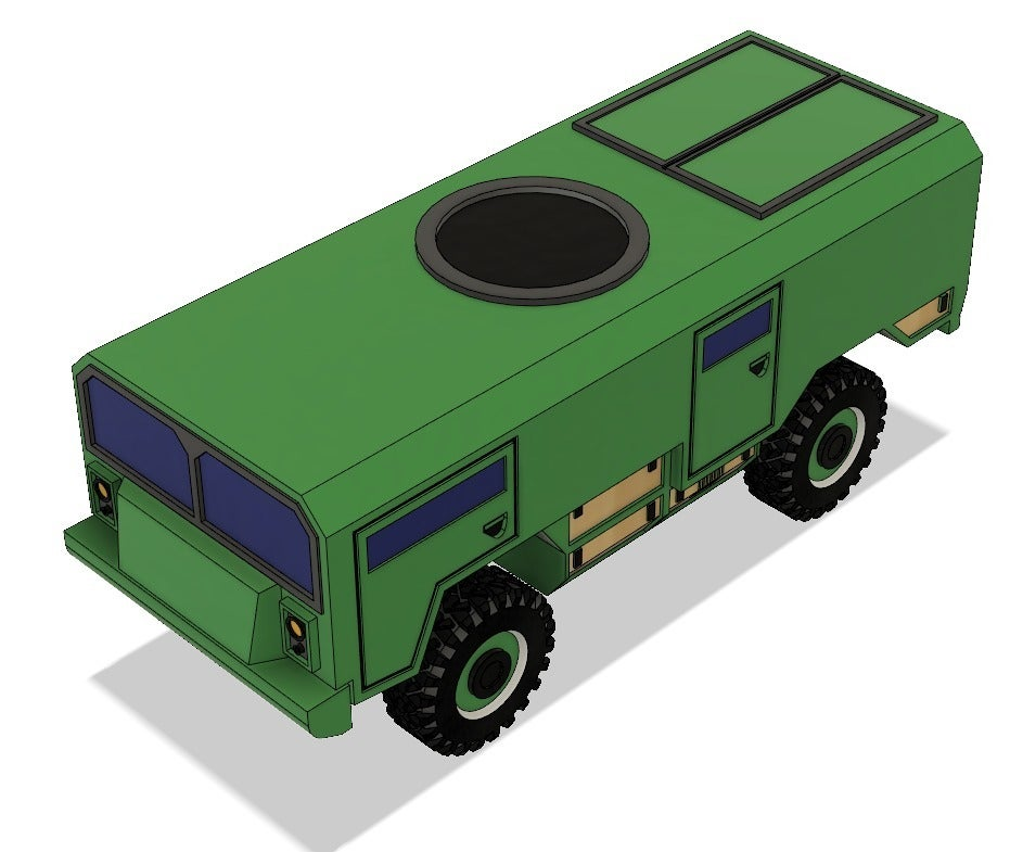 Free STL file Gun Bus 🔫 ・3D printer design to download・Cults