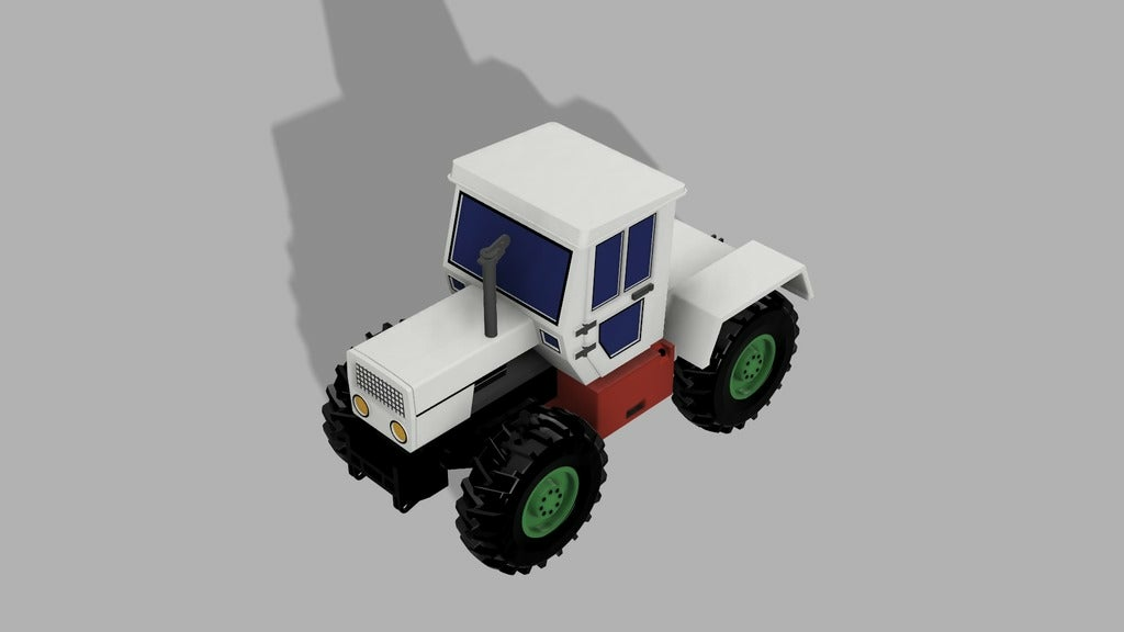🚜 Forestry Tractor・Free STL File for ・Cults