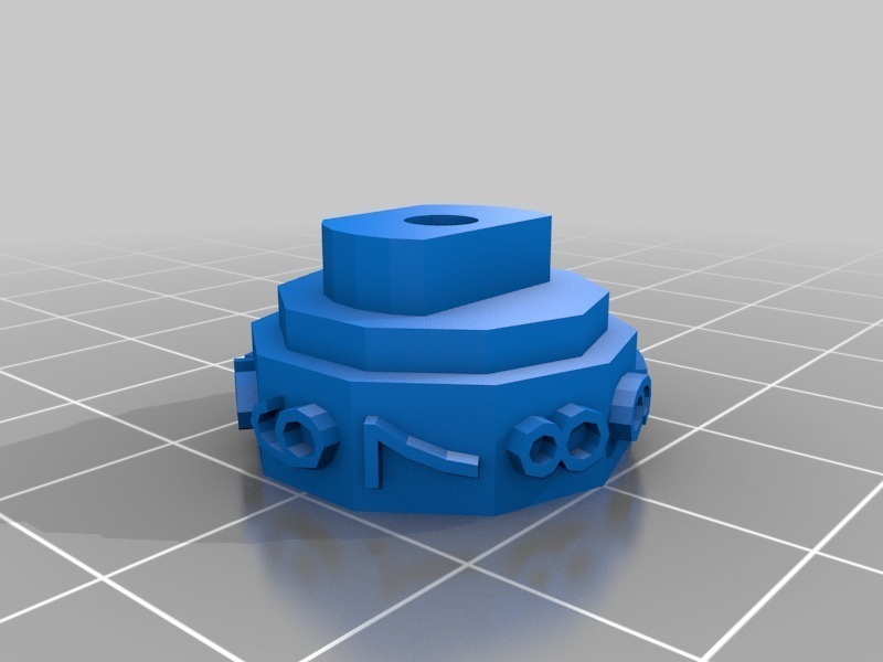 Free 3D file Customizable, Fully Parametric Thumb-wheel Combination ...