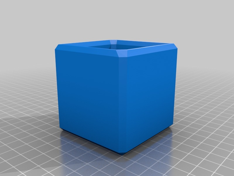 Free 3D file box with beveled edge 📦・Design to download and 3D print・Cults
