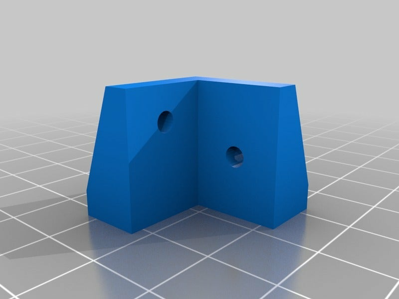 Free STL file Shelf brackets for squared (table) legs 🔧・3D printer ...