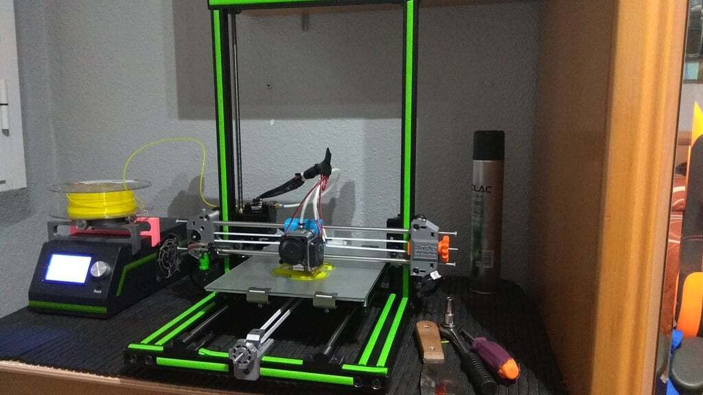 3D print Anet E10 X-Axis Guide Rod System Complete - IGUS Bearing・Cults