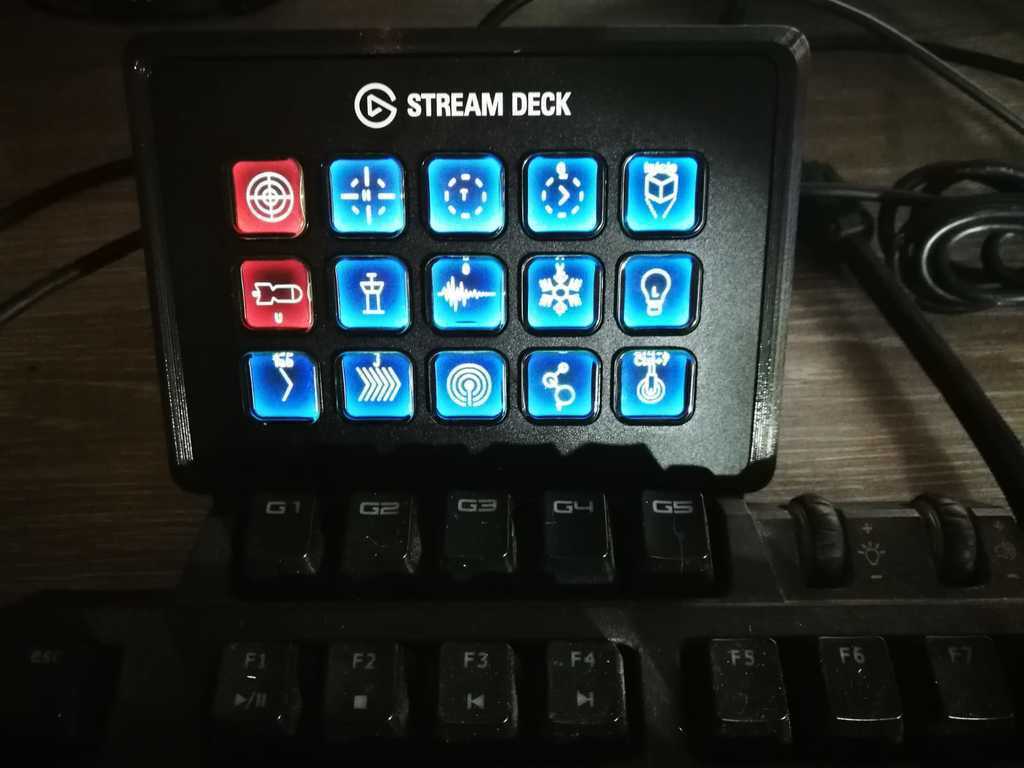 Free STL file ELGATO Stream Deck Vertical Stand 🔧 ・3D printable design ...