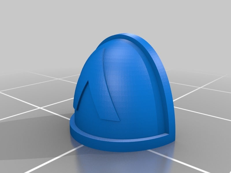 🛰 Space Marine - Shoulder pads・Free STL File for ・Cults