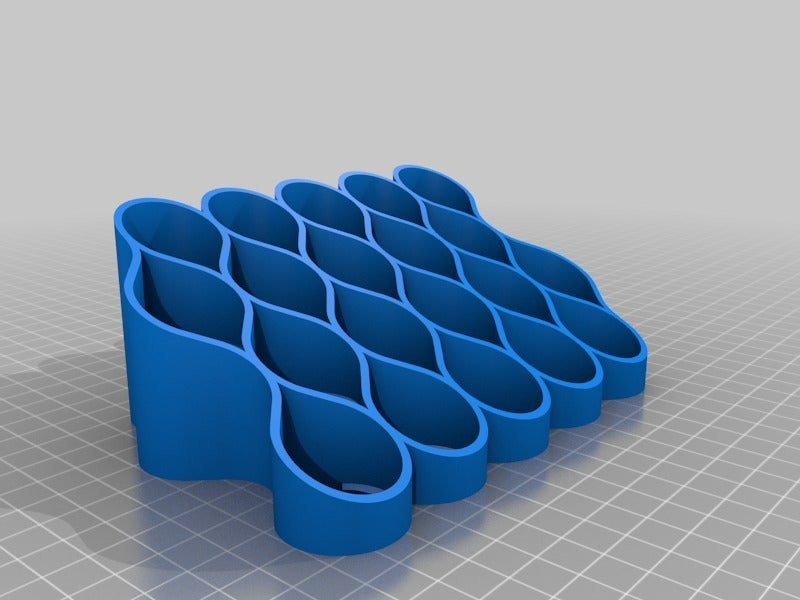 🎨 Paint Rack x20・Free STL File for 3D printing・Cults