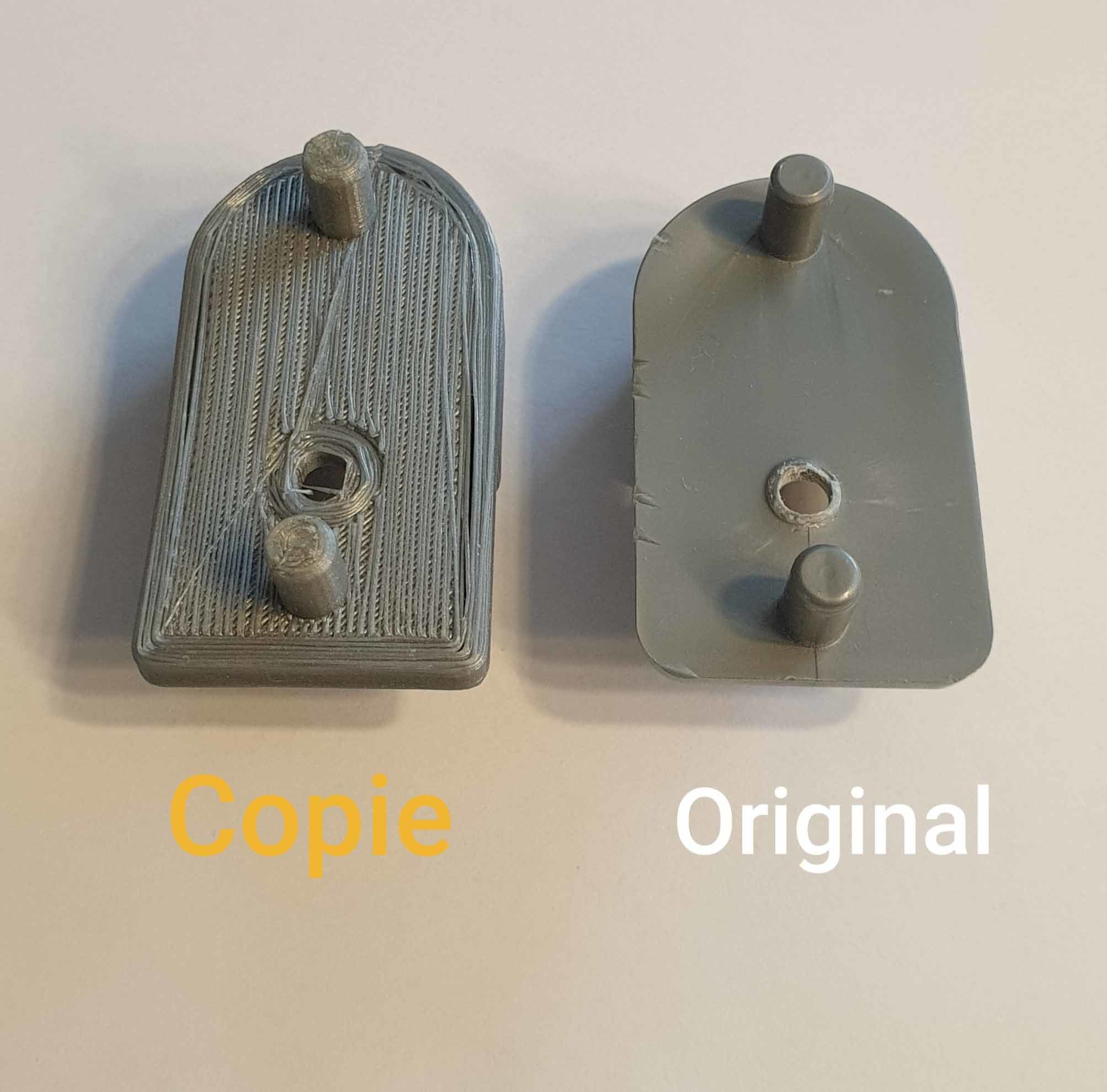 Free STL file Wardrobe tube support 🏠 ・Model to download and 3D print・Cults