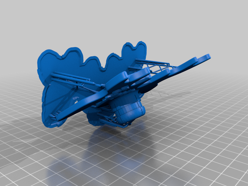 🌉 Moose Head Billiard Bridge・Free OBJ File for 3D printing・Cults