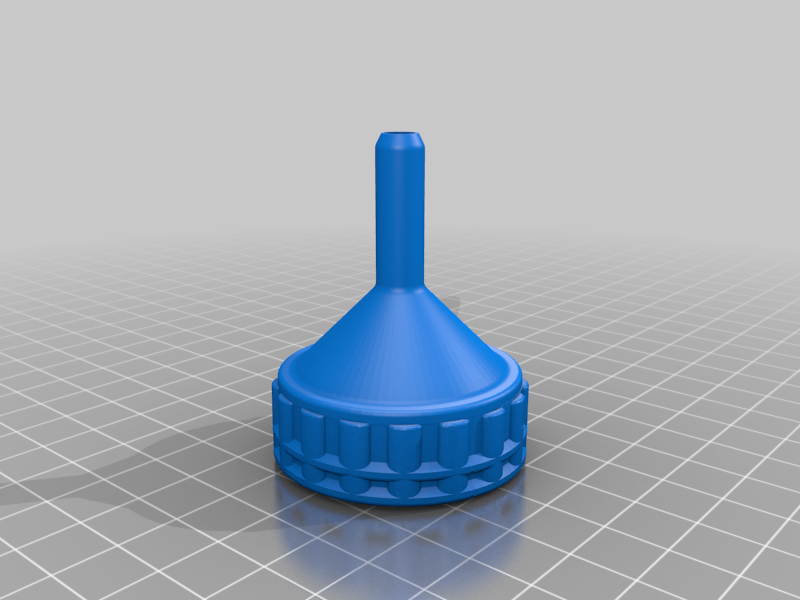 🍾 38mm Bottle Cap with Spout for standard chemical bottle・Free STL File ...