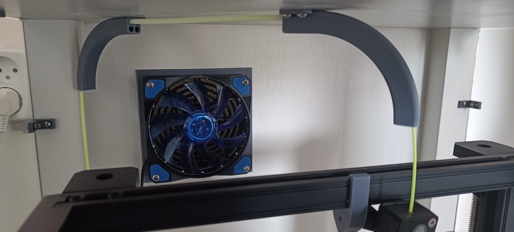 🔧 4 pieces PTFE tube corner guide 4mm OD・Free 3D File for ・Cults