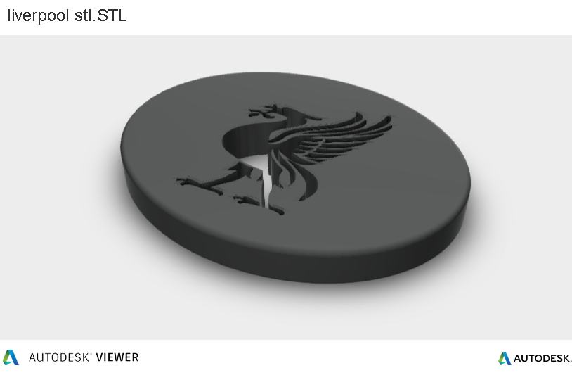 Free STL file LiverPool logo 🚩 ・3D printing idea to download・Cults